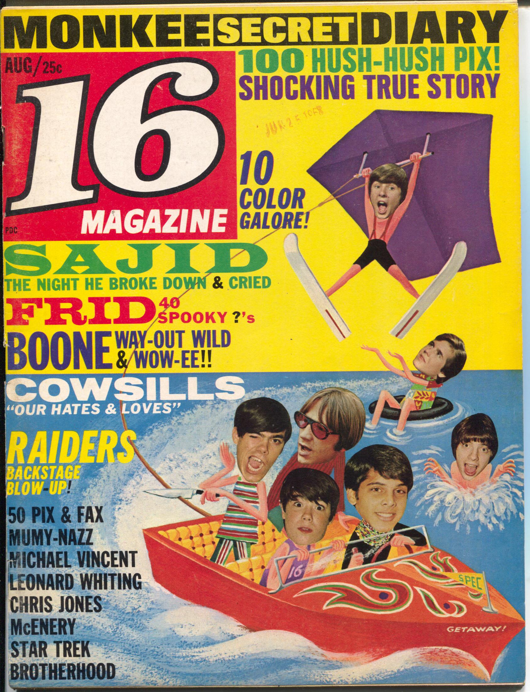 16: (1968) Magazine / Periodical | DTA Collectibles