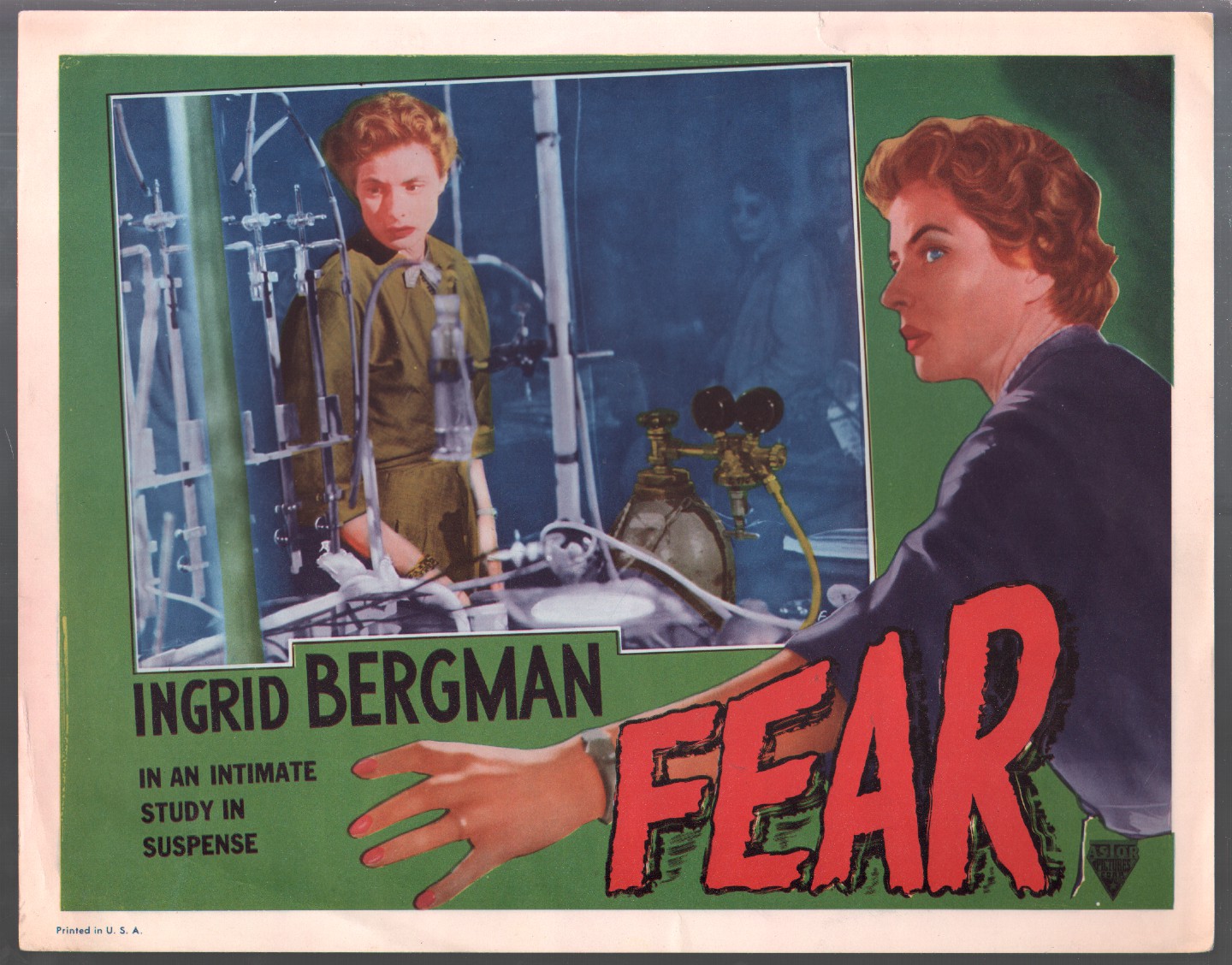 Fear Lobby Card 1954-Ingrid Bergman: (1954) Photograph | DTA Collectibles