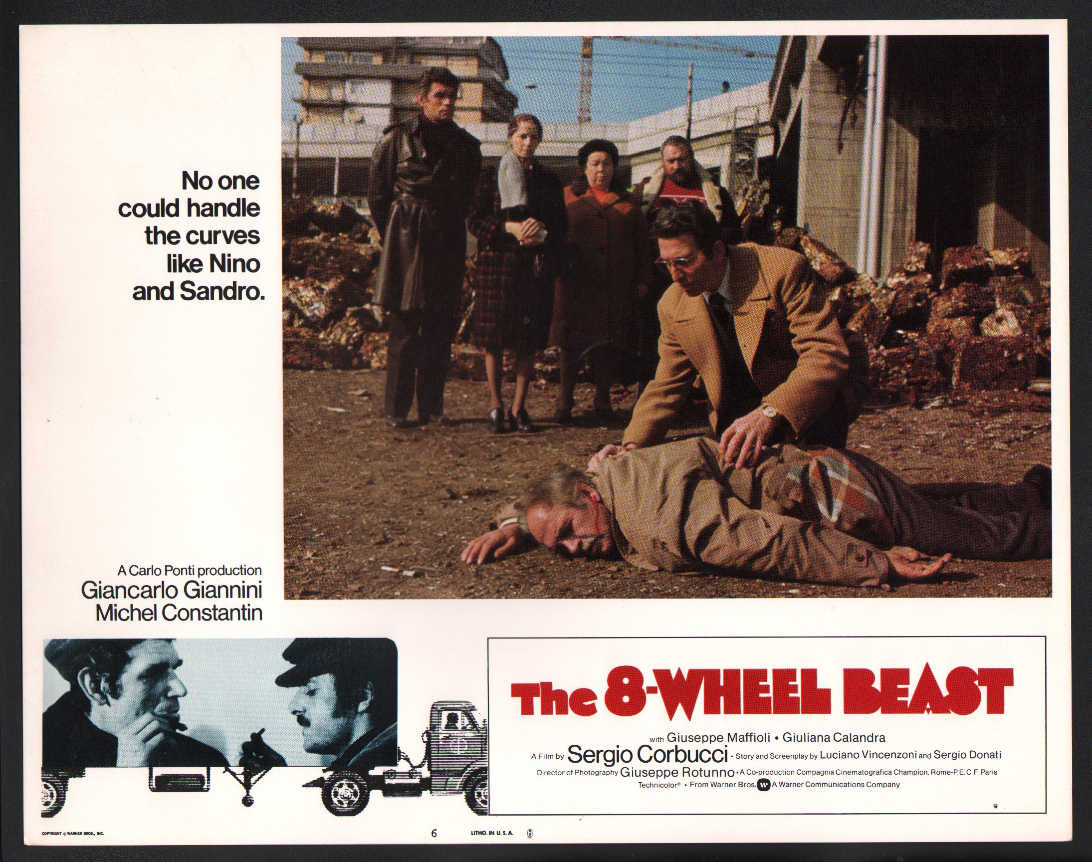 8-Wheel Beast Lobby Card-Enzo Fiermonte and Jole Fierro.: Photograph ...