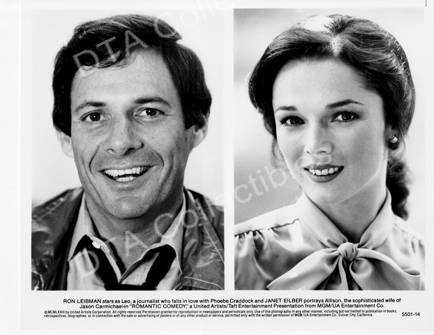 ROMANTIC COMEDY-RON LIEBMAN-JANET EILBER-8"x10" STILL FN: (1983) Comic ...