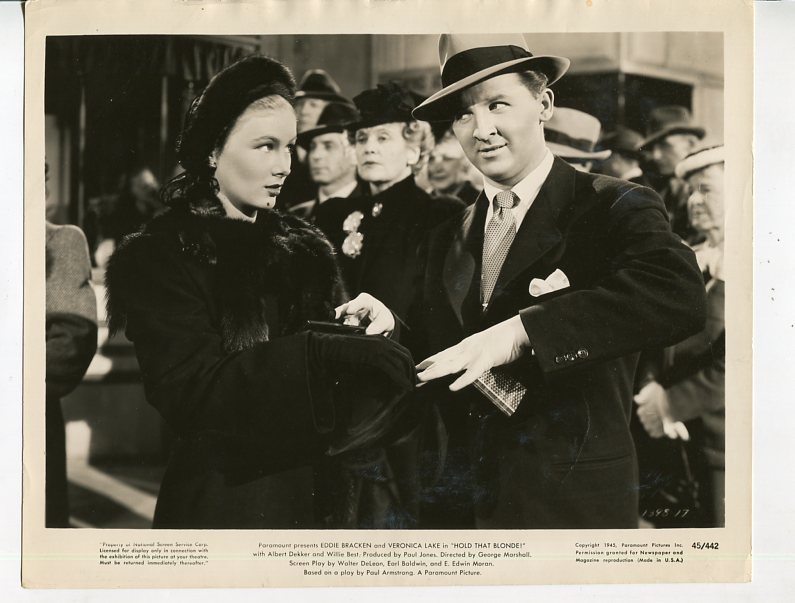 Hold That Blonde: Photograph | DTA Collectibles