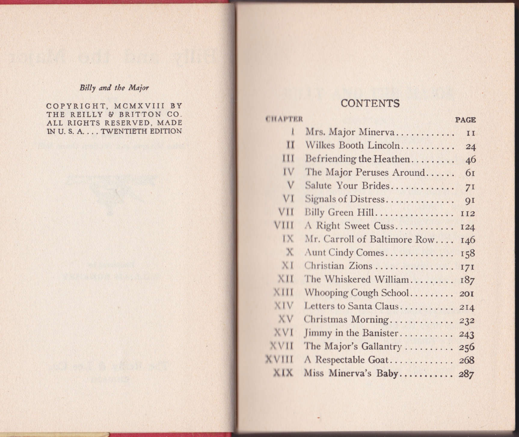 Billy and the Major by Emma Speed Sampson; William Donahey (illus ...