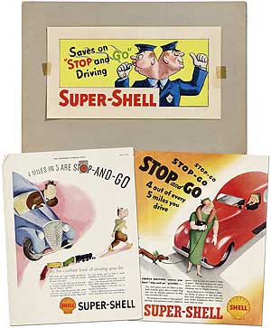 [Original Art]: Super-Shell von (Shell Oil): Near Fine Unbound (1937 ...