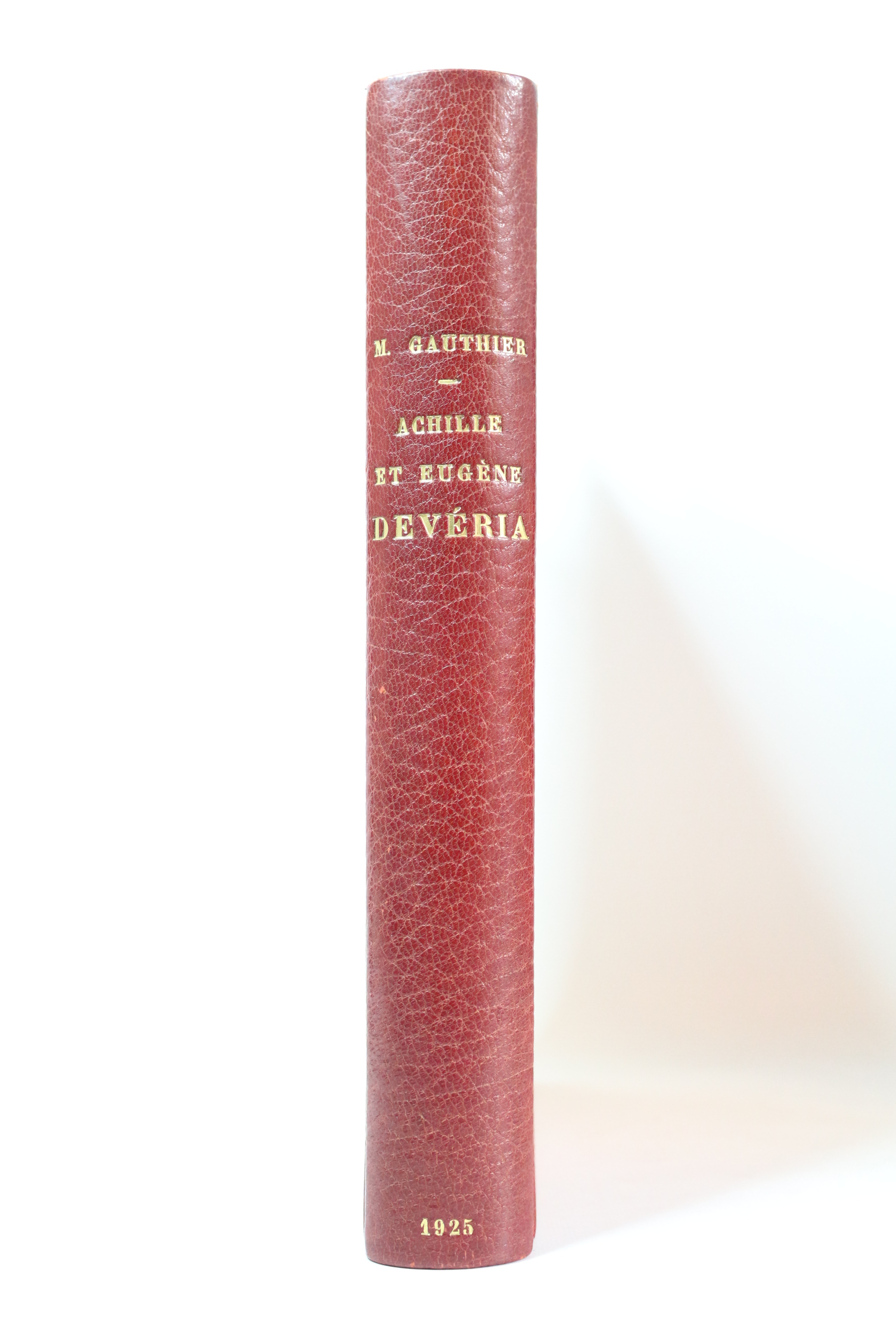 Achille Et Eugène Devéria By Gauthier Maximilien Couverture Rigide