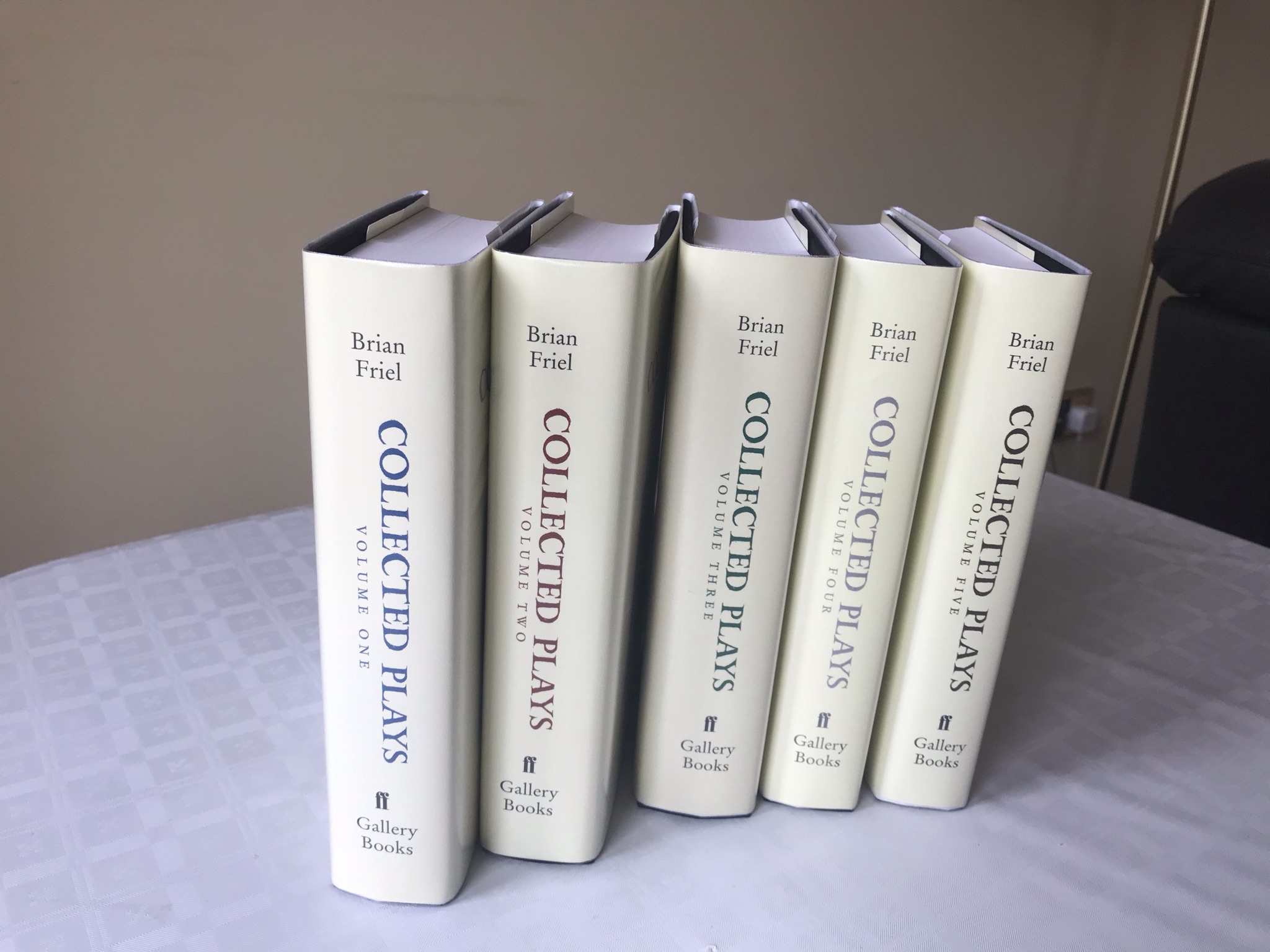 Collected Plays: Volume One: 1-5 by Brian Friel: New Hardcover (2016 ... Collected Plays: Volume One: 1-5 by Brian Friel: New Hardcover (2016 ...