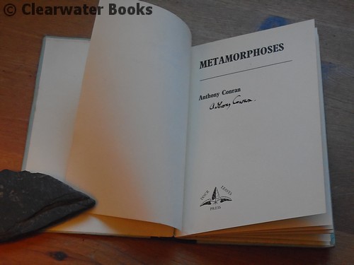 Metamorphoses. Poems. (SIGNED) by ANTHONY CONRAN: Very Good Hardcover ...