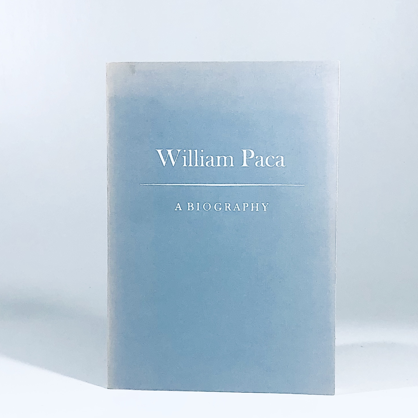 William Paca: A Biography by Gregory A. Stiverson and Phebe R. Jacobsen: Very Good (1976) 1st ...