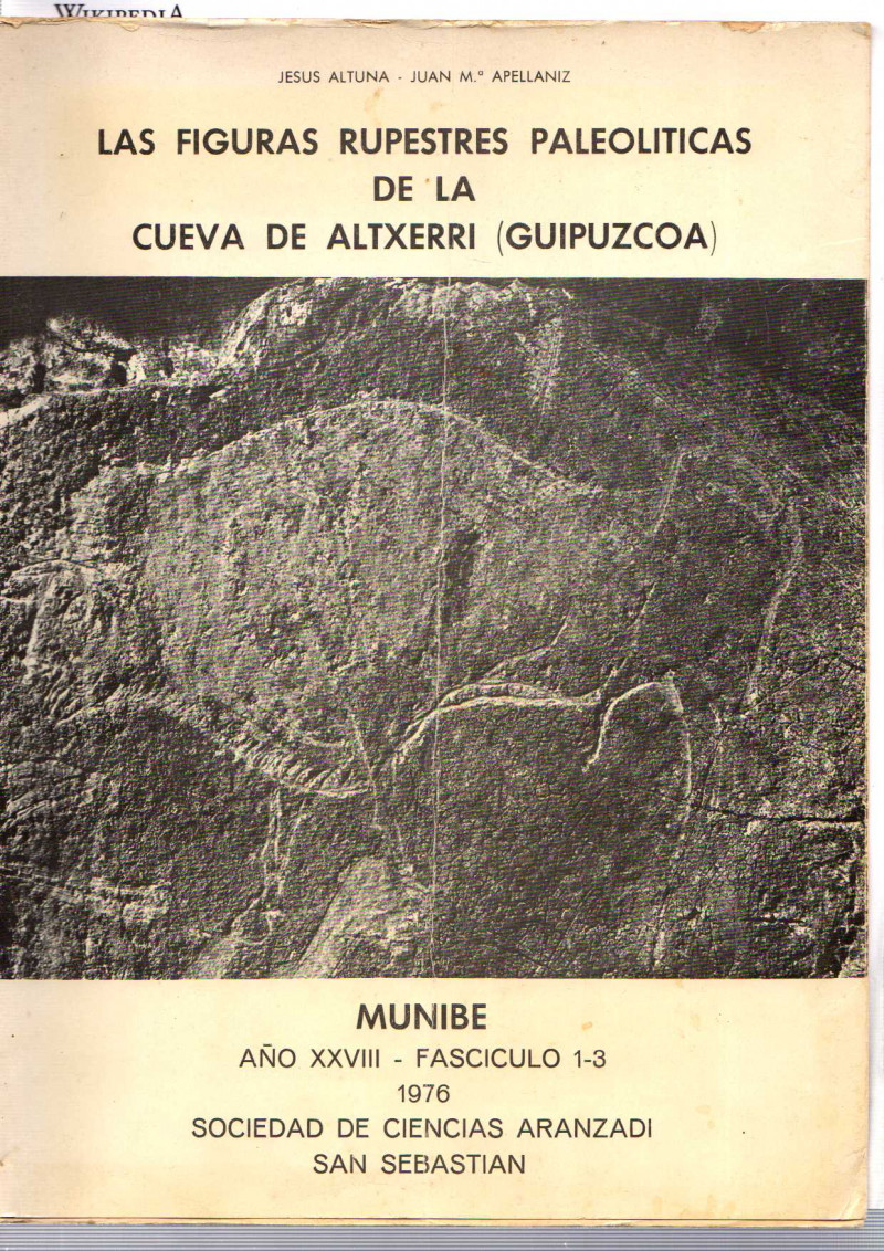 MUNIBE de JESUS ALTUNA: Aceptable Rústica (1976) 1a., No | LLIBRERIA ...