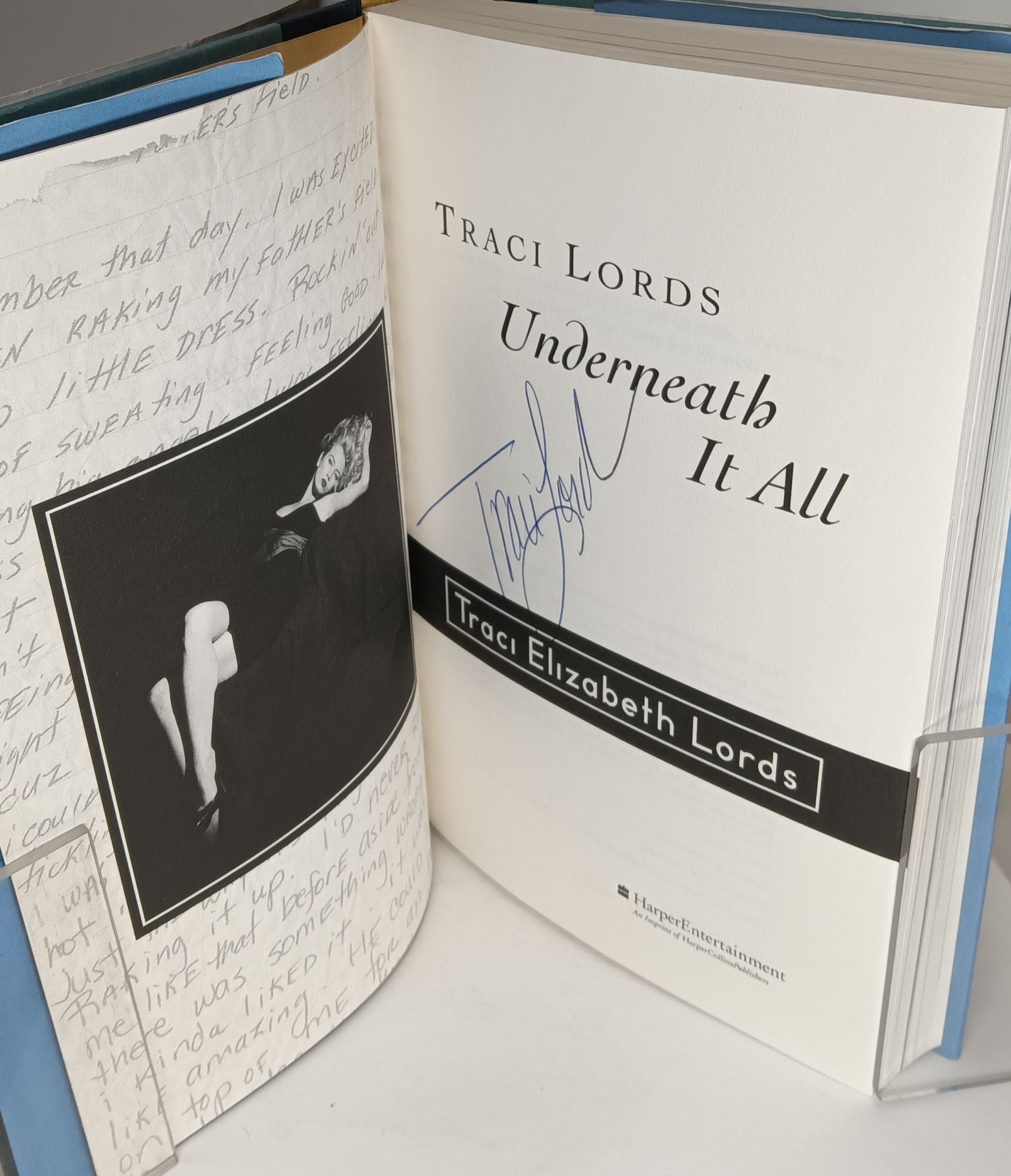 Traci Lords, Underneath it All by LORDS, Traci Elizabeth: HARDCOVER ...