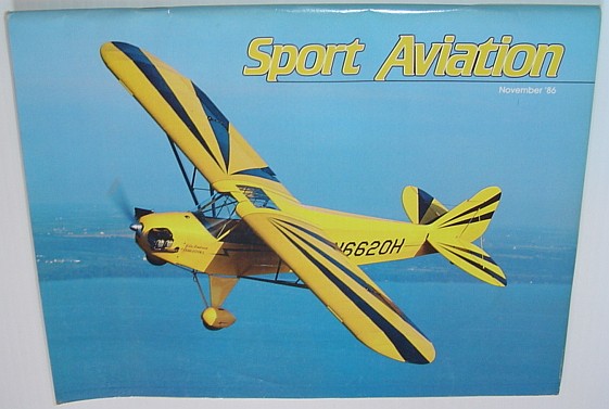 Sport Aviation Magazine - November 1986 by Multiple Contributors: Good ...