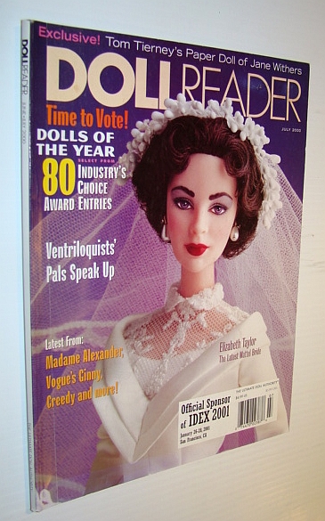 DollReader (Doll Reader) Magazine, July 2000 - Elizabeth Taylor Mattel ...