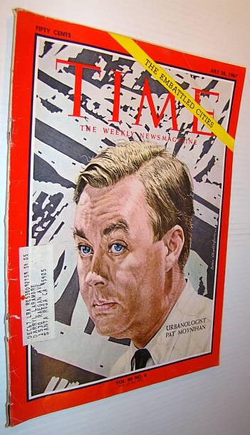 Time Magazine, July 28, 1967 - Patrick Moynihan Cover Illustration by ...