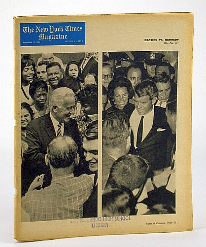 The New York Times Magazine, September (Sept.) 13, 1964 - Sihanouk is a ...