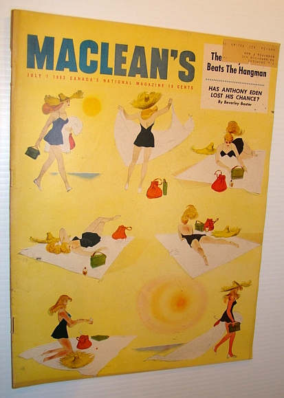 Maclean's, Canada's National Magazine, June 1, 1953: Tom Thomson ...