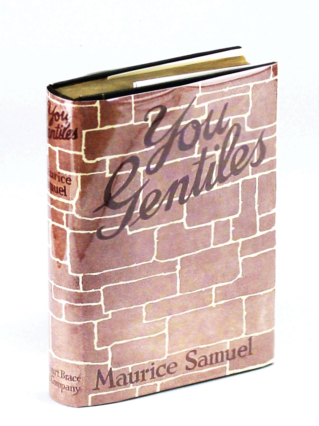 You Gentiles by Samuel, Maurice: Good Hardcover (1924) Third Printing ...