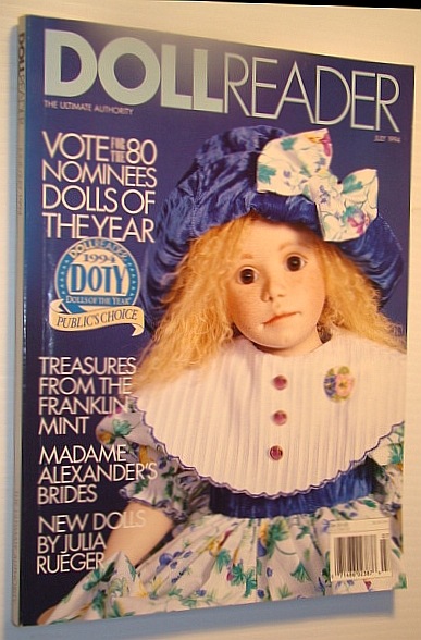 Doll Reader (Dollreader) Magazine, July 1994: New Dolls By Ulia Rueger ...