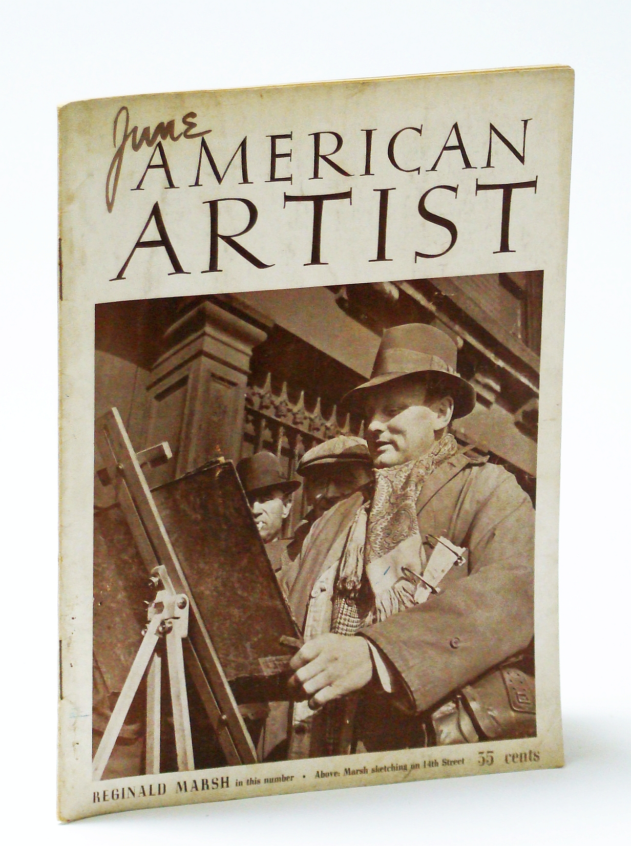 American Artist Magazine, June 1941: Reginal Marsh Cover Photo by Stone ...
