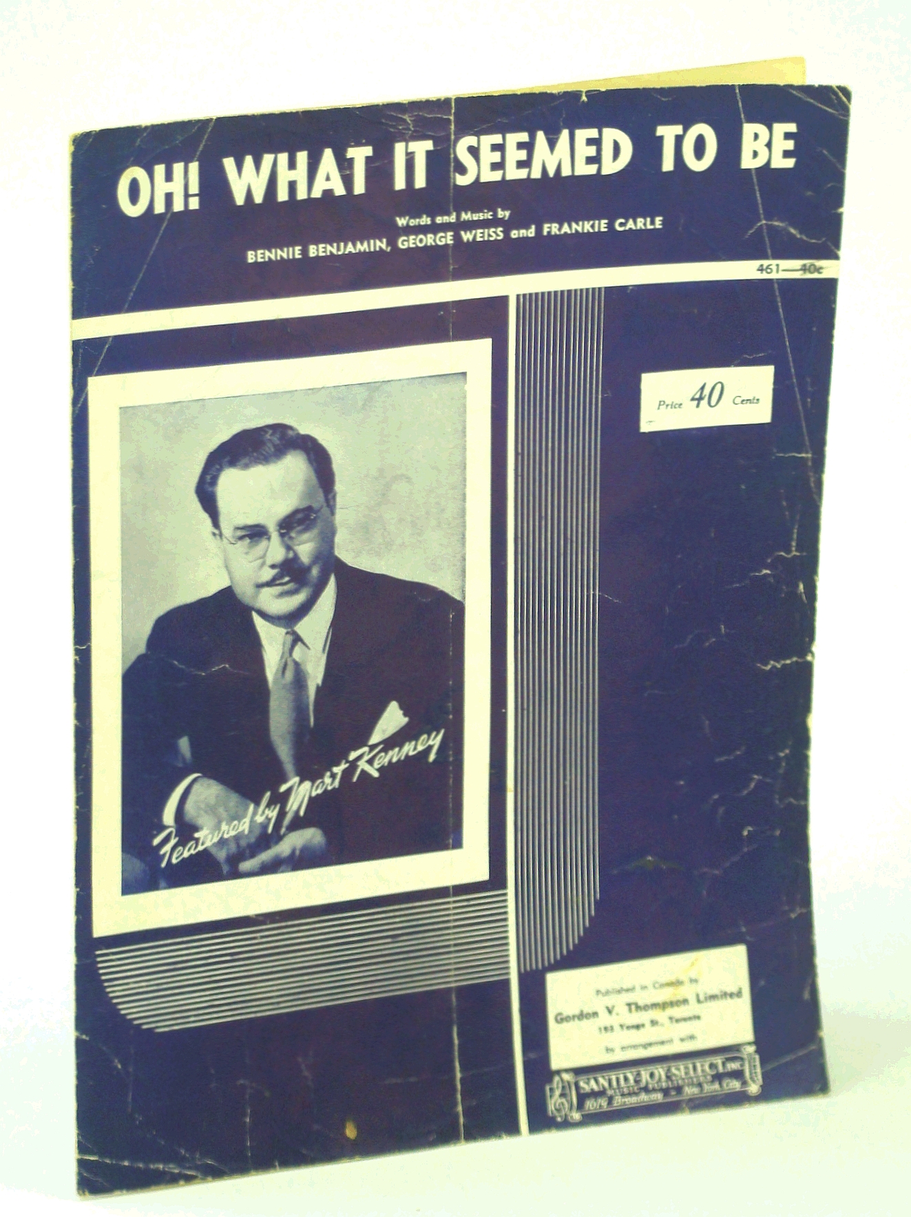 Oh! What It Seemed to Be: Piano Sheet Music with Lyrics and Chords by ...