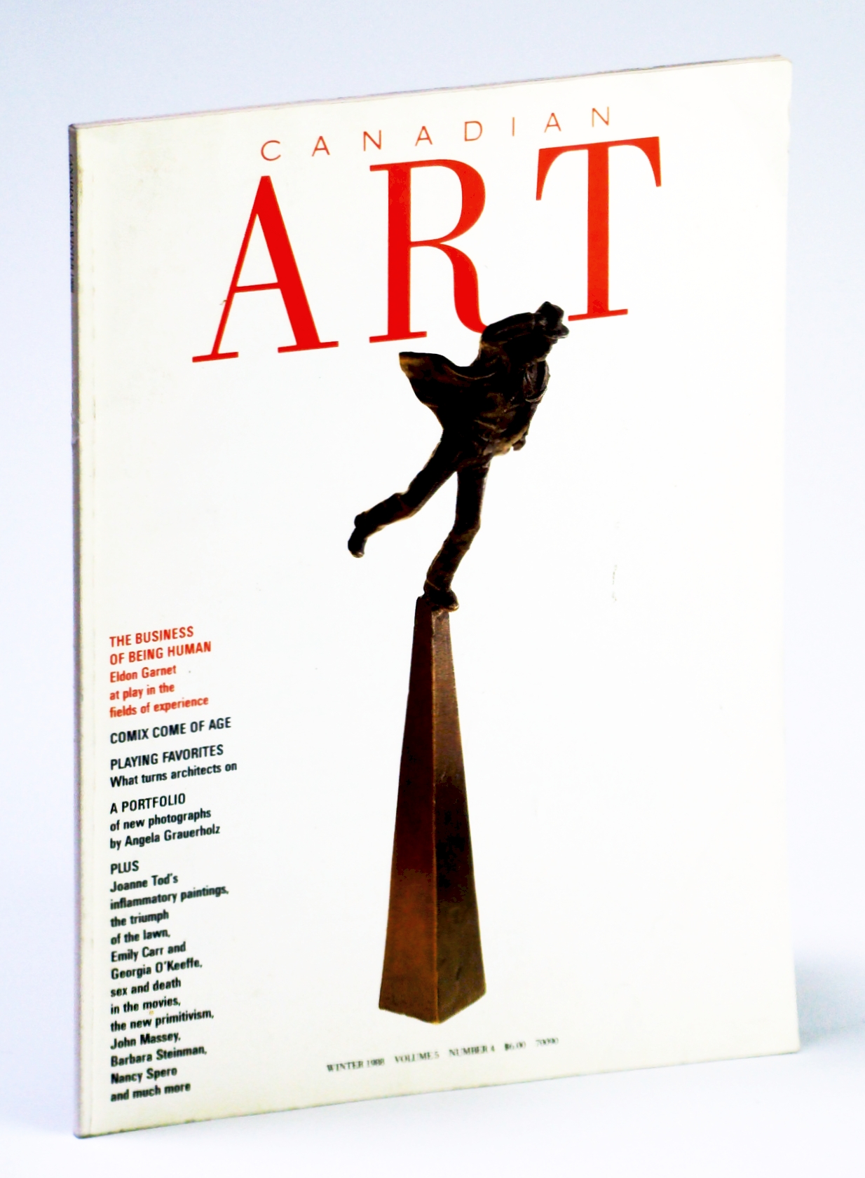 Canadian Art (Magazine), Winter 1988, Volume 5, Number 4 - Angela ...