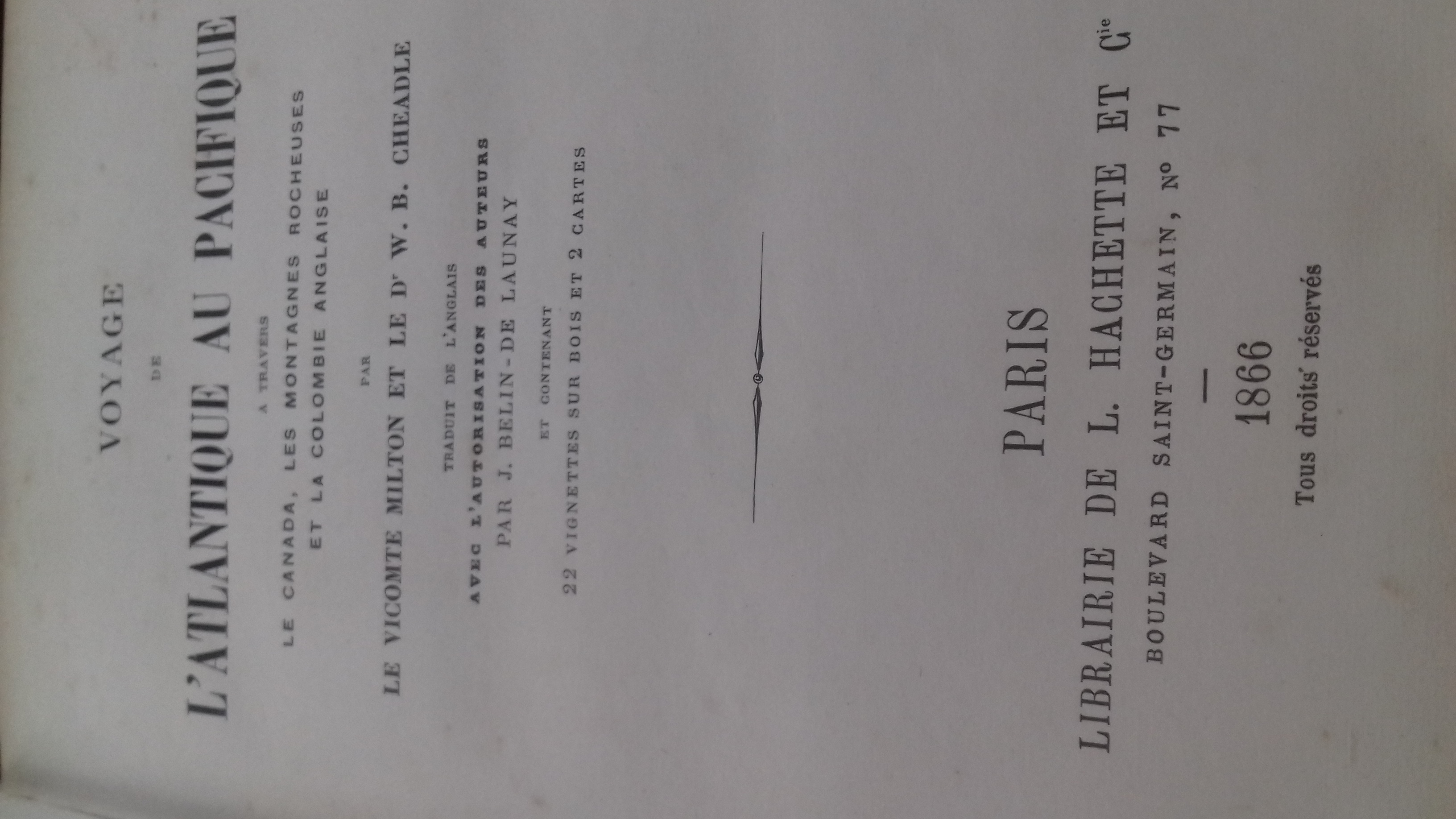 voyage de l'atlantique au pacifique à travers le canada les montagnes ...