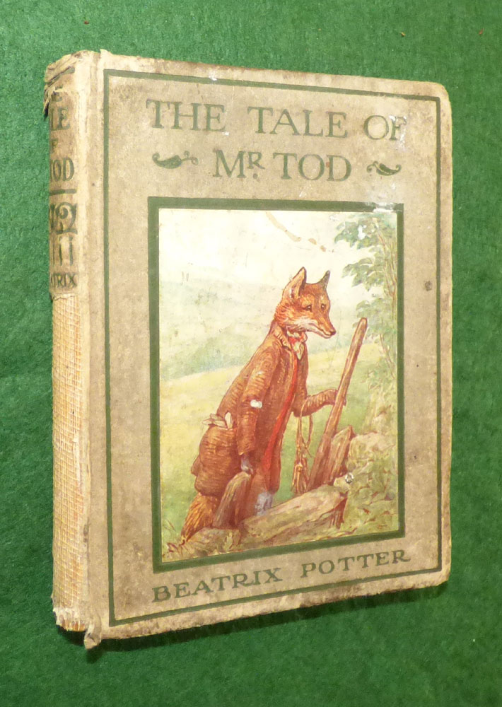 THE TALE OF MR. TOD by POTTER, Beatrix: Fair Hardcover (1912) | Portman ...
