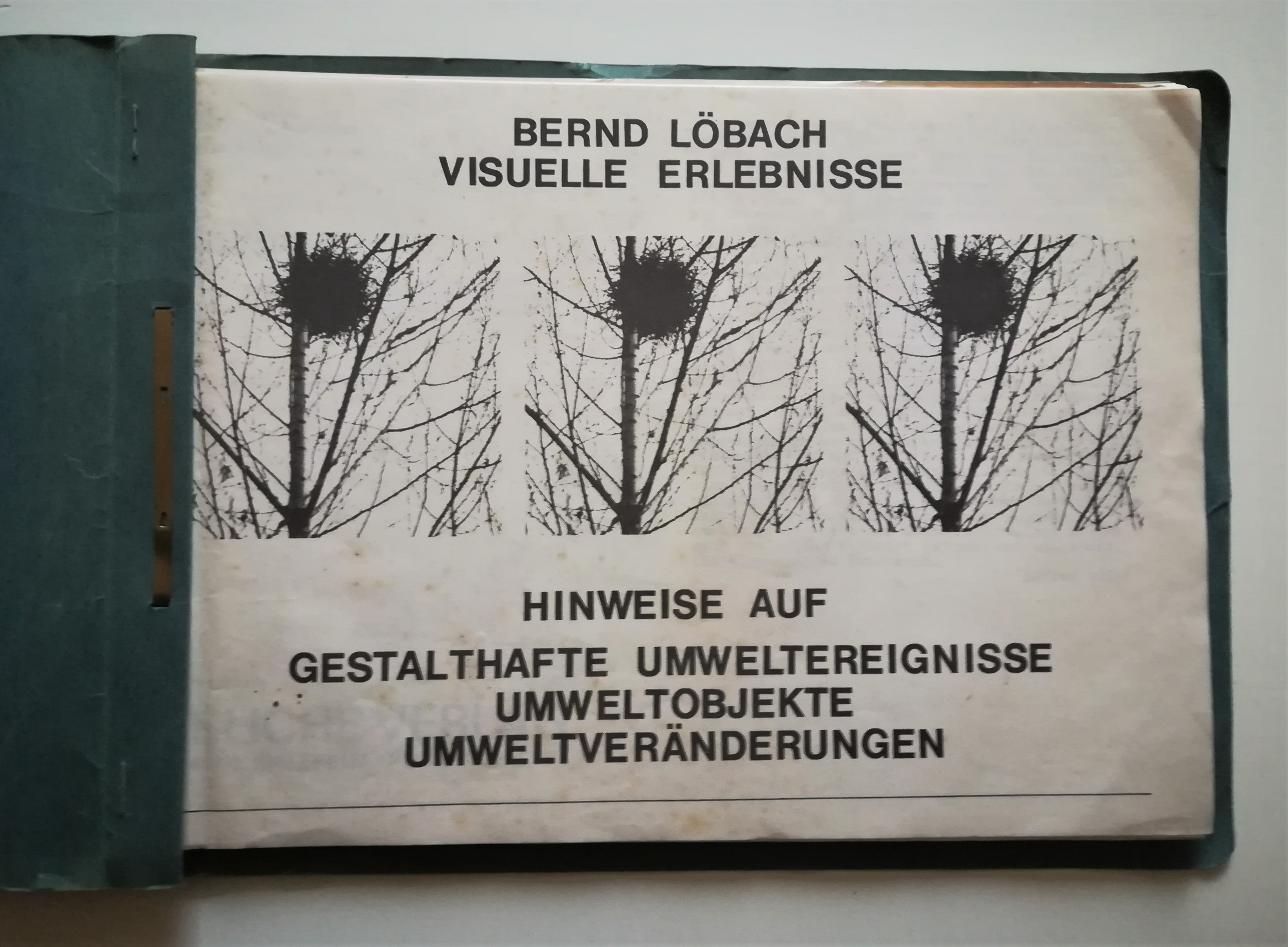 Bernd Lobach. Visuelle Erlebnisse. Hinweise auf gestalthafte ...