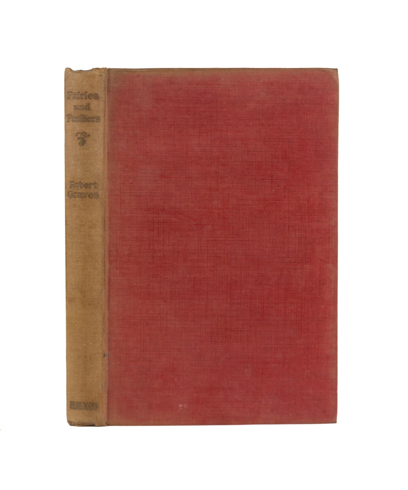 Fairies and Fusiliers - inscribed by Siegfried Sassoon de GRAVES ...