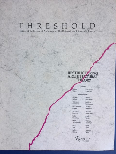 THRESHOLD. Journal of the School of Architecture, University of ...