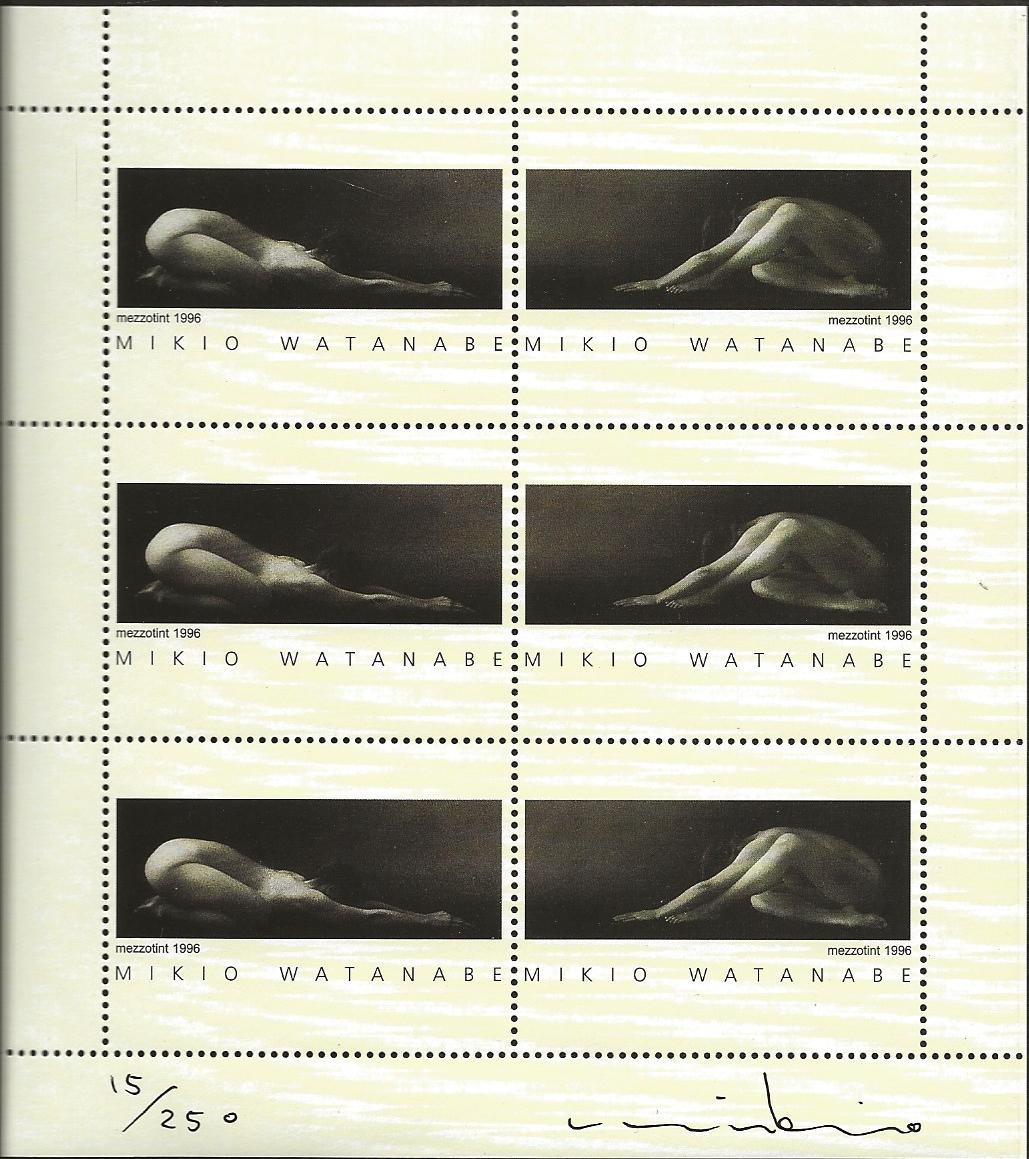Mikio Watanabe : Mezzotint 1996 - n° 15/250 by Watanabe, Mikio: Limited ...