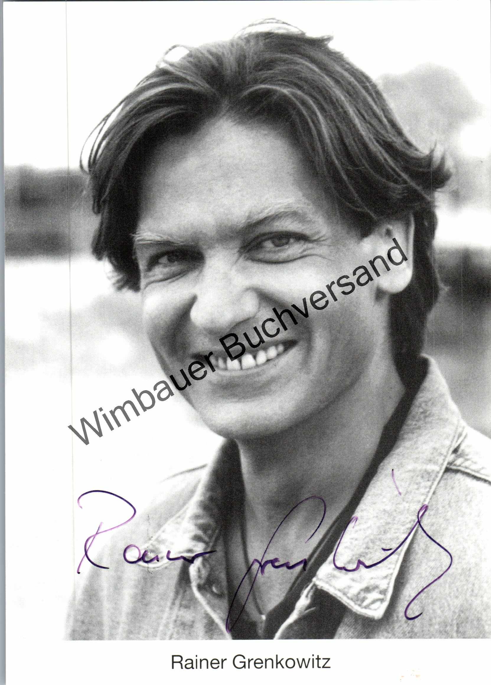 Original Autogramm Rainer Grenkowitz /// Autograph signiert signed ...