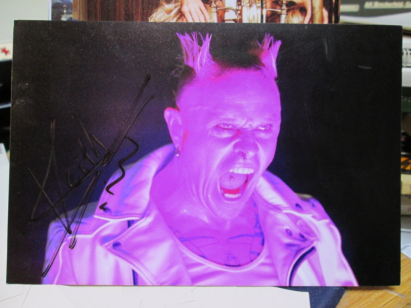 Original Autogramm Keith Flint (1969-2019) The Prodigy /// Autograph ...