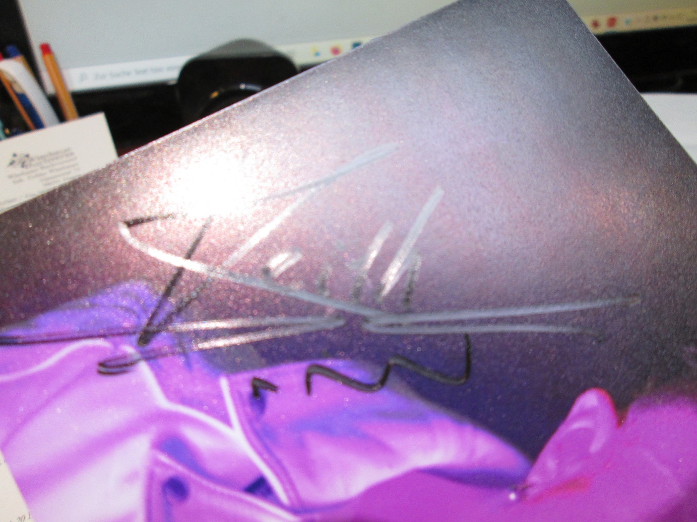 Original Autogramm Keith Flint (1969-2019) The Prodigy /// Autograph ...