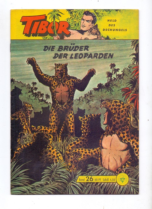 Tibor, Held des Dschungels, Großband Nr. 26 "Die Brüder der Leoparden ...