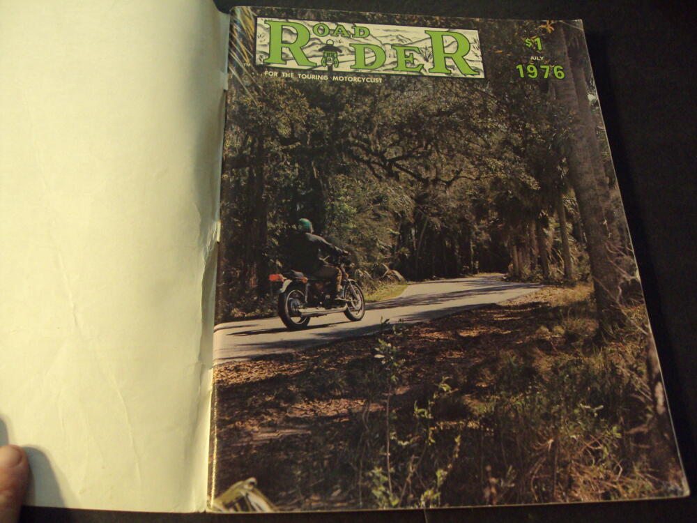 Road Rider Magazine Aug 1976 Road Enduro, Motel Camping: (1976 ...