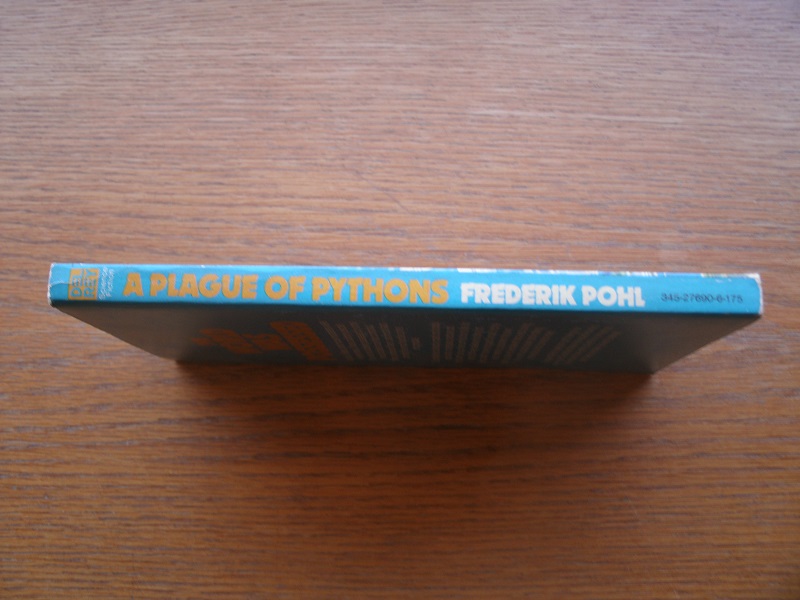 A Plague Of Pythons Aka Demon In The Skull By Pohl Frederik Very Good Soft Cover 1978 1st