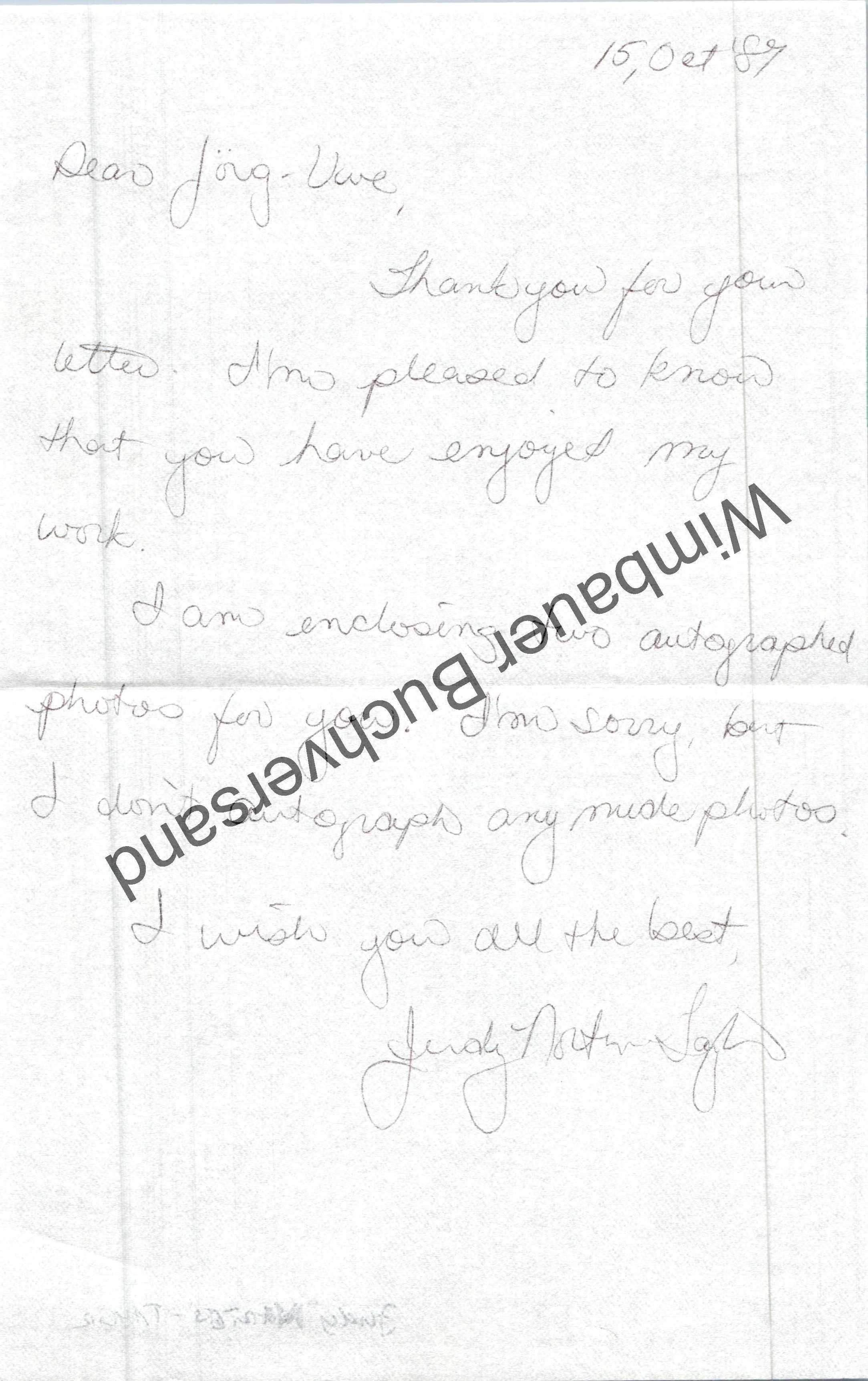 Original Autograph Judy Norton-Taylor WALTONS /// Autogramm signiert ...