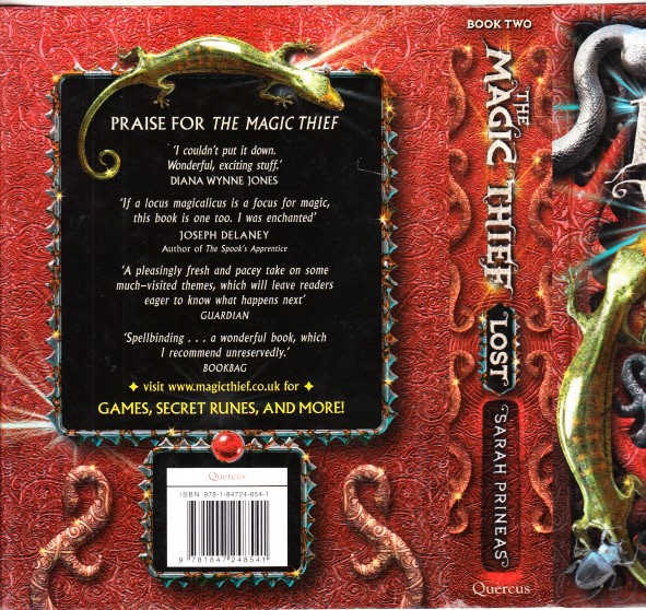 The Magic Thief: Lost (Book 2) by Sarah Prineas: Near Fine Hardcover ...