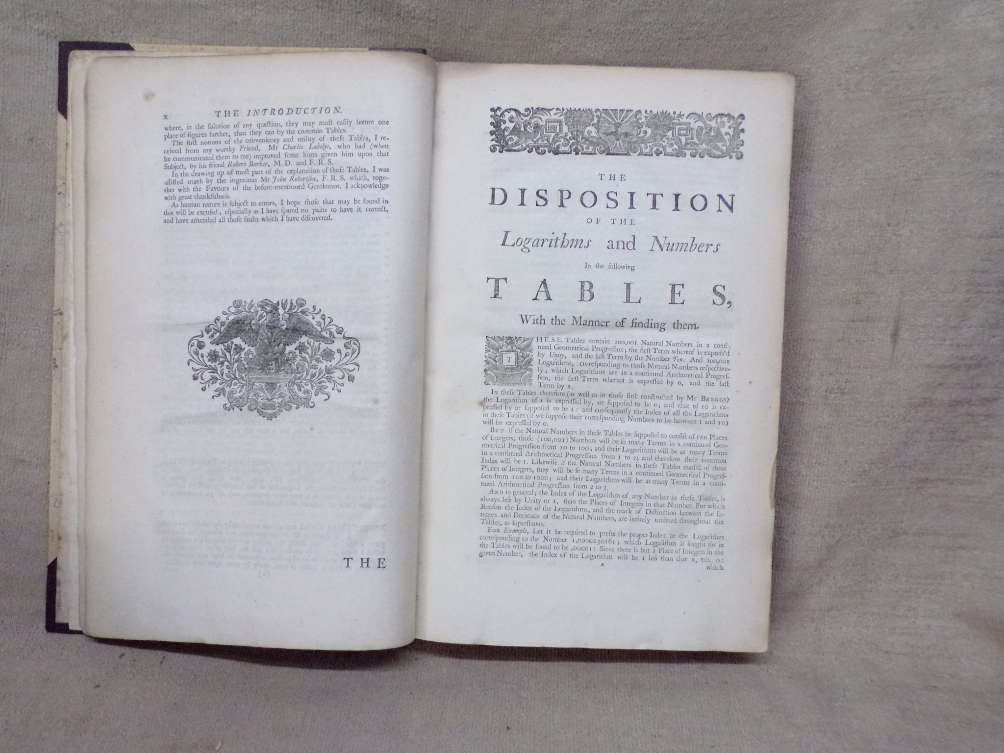 THE ANTI-LOGARITHMIC CANON. BEING A TABLE OF NUMBERS, CONSISTING OF ...