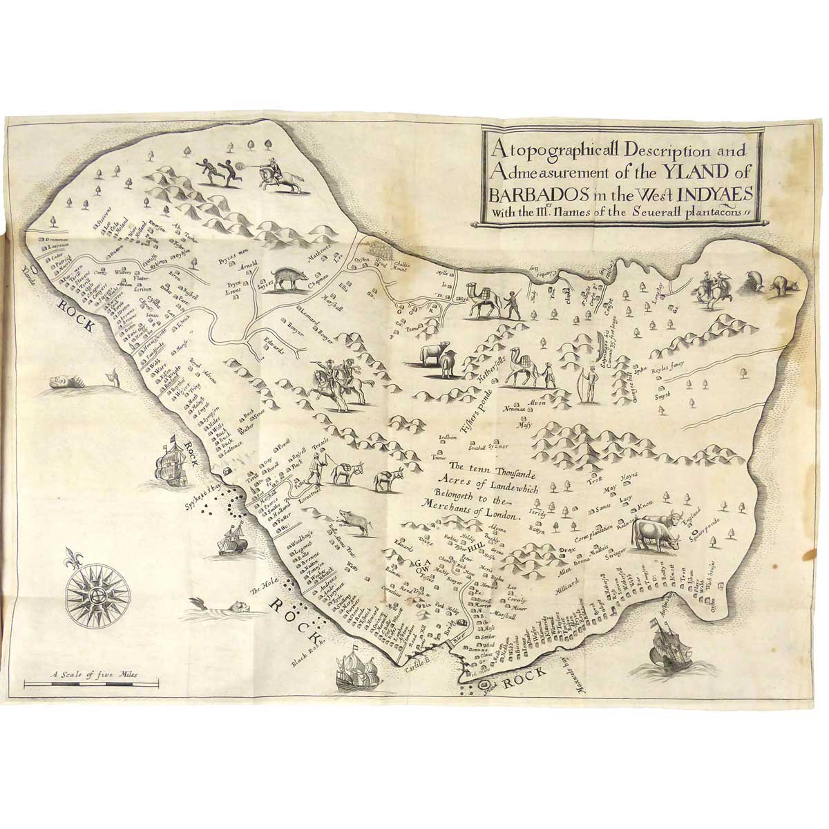 A True and Exact History of the Island of Barbados. Illustrated with a ...