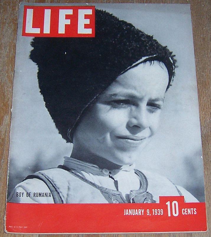 LIFE MAGAZINE JANUARY 9, 1939 by Life Magazine: (1939) Magazine ...