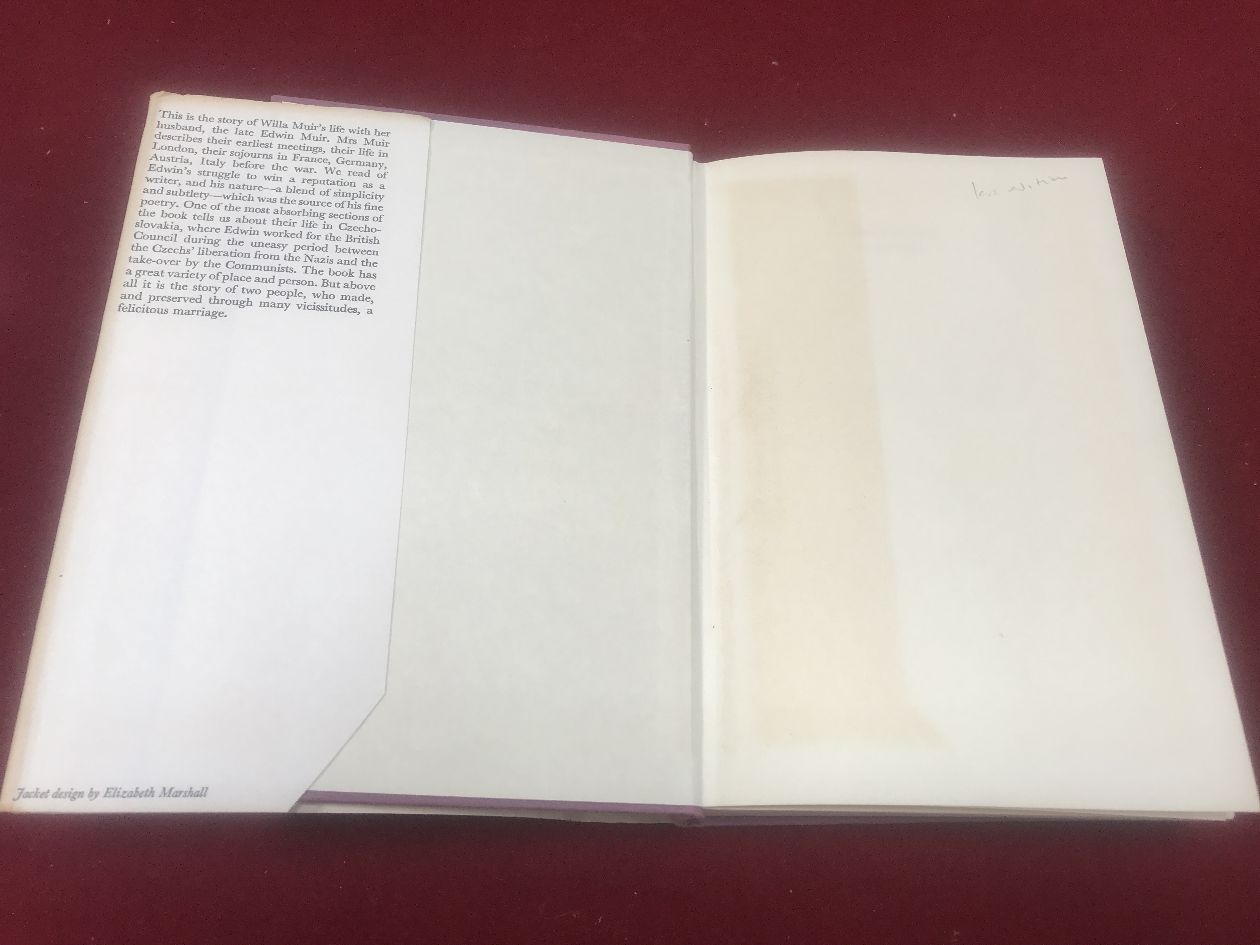 Belonging A Memoir by Willa Muir: Very Good Hardcover (1968) First ...