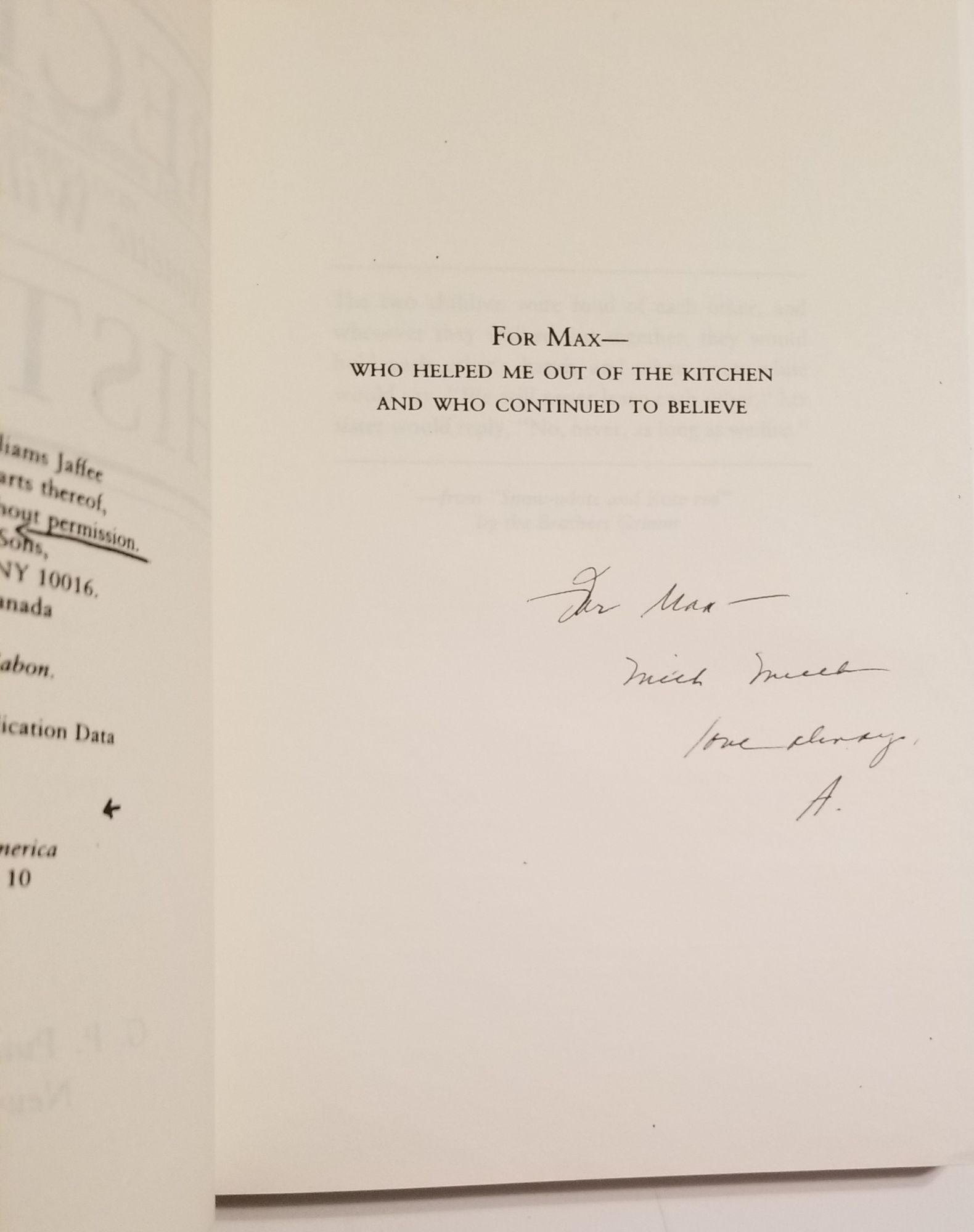 RECENT HISTORY [DEDICATION COPY TO MAXINE KUMIN] A Novel by Kumin ...