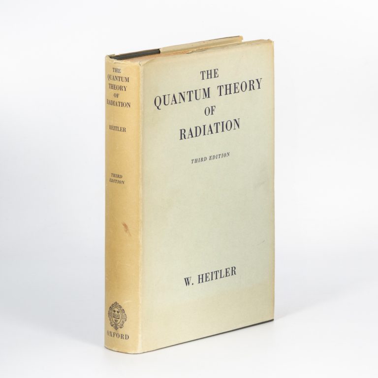 The quantum theory of radiation by HEITLER, W. (Walter) | Douglas ...