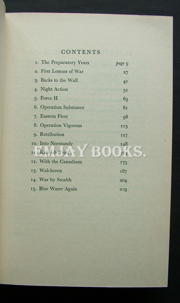 Destroyer Man. by Pugsley, Rear-Admiral A. F.: Very Good Hardcover ...