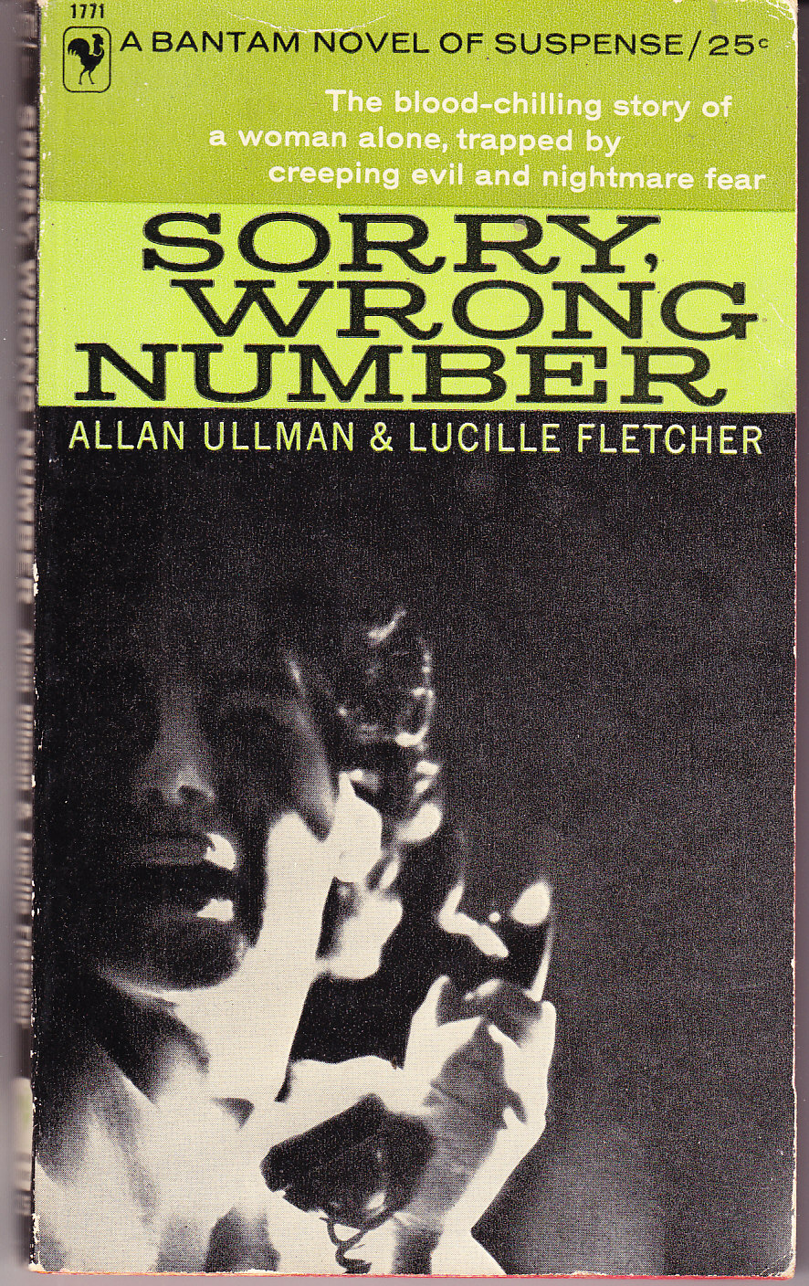 Sorry, Wrong Number by Ullman, Allan & Lucille Fletcher: Very Good ...