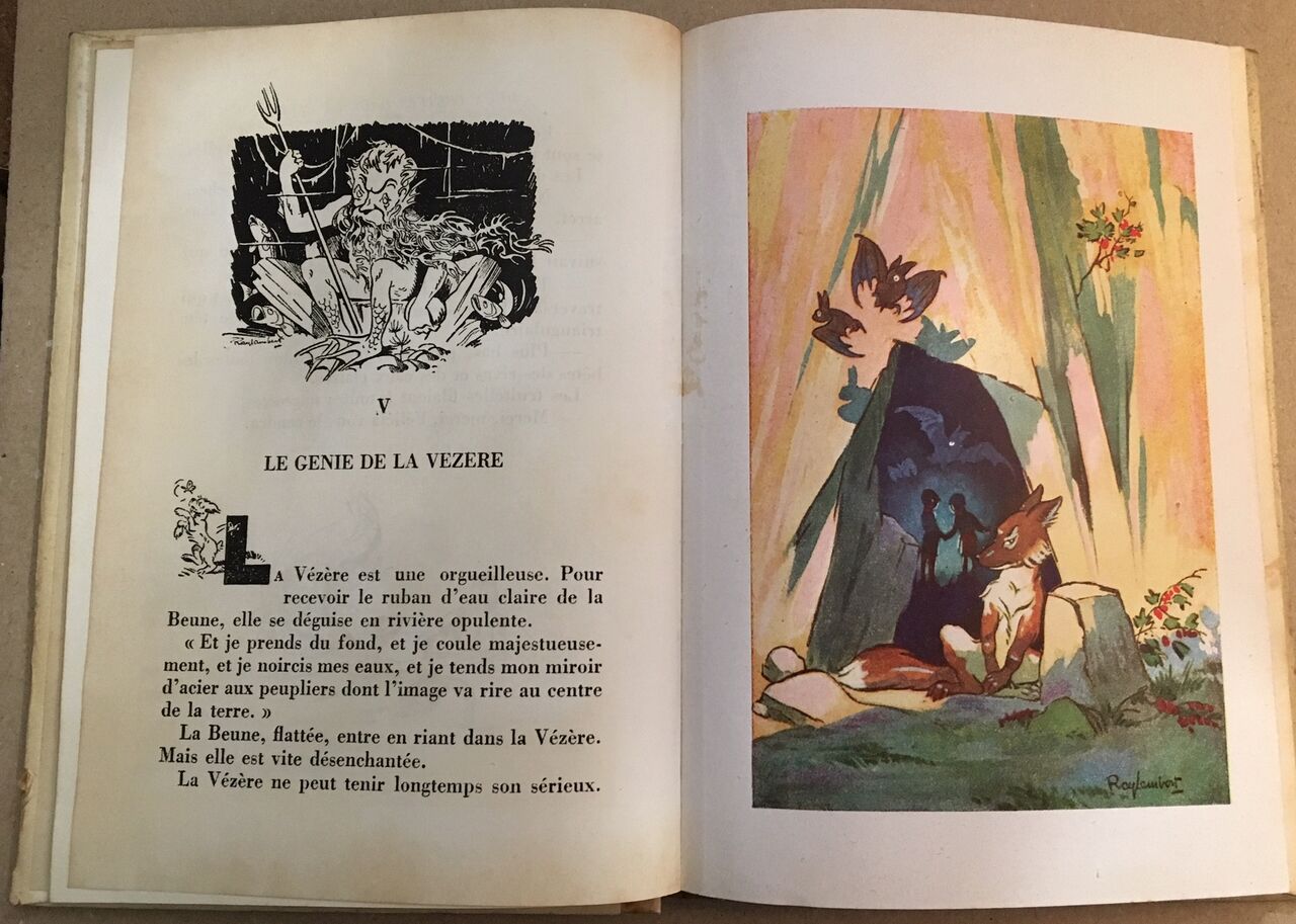 La grotte enchantée (illustrations de Ray Lambert) by Sauvestre Jean: (1946) | librairie ...