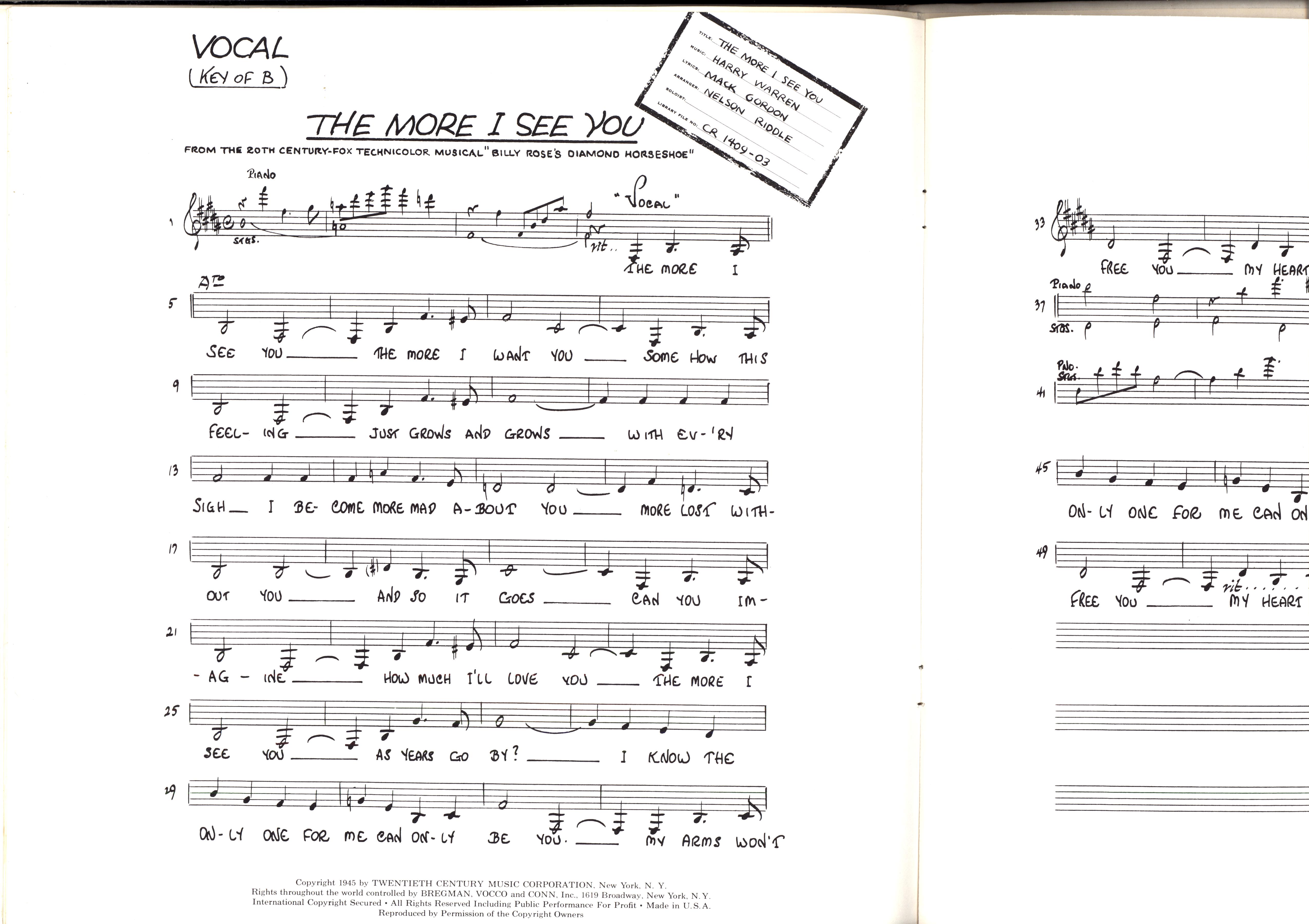 Sing A Song With Riddle / YOU are the solo star, with big orchestral ...