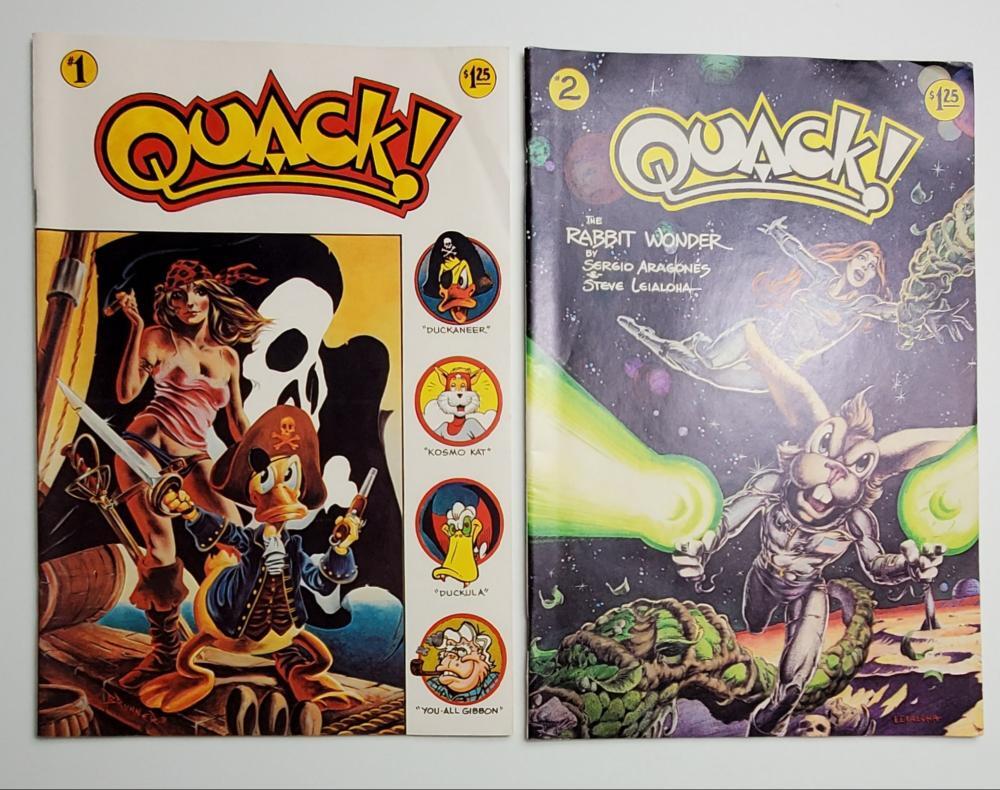 QUACK! NO. 1-6 by Brunner, Frank: (1976) Comic | Second Story Books, ABAA