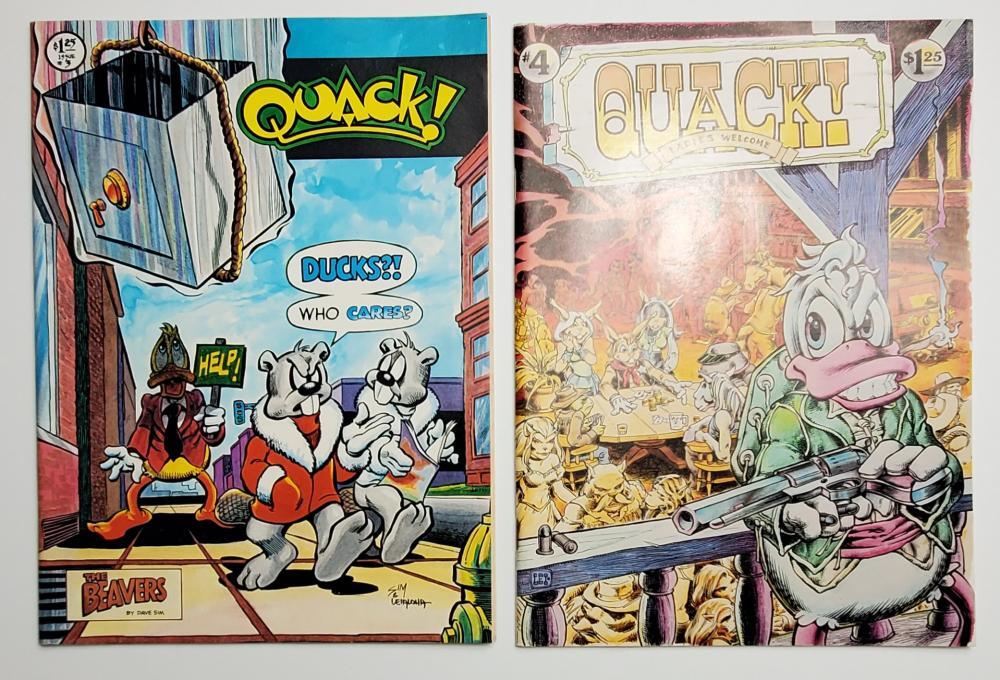 QUACK! NO. 1-6 by Brunner, Frank: (1976) Comic | Second Story Books, ABAA
