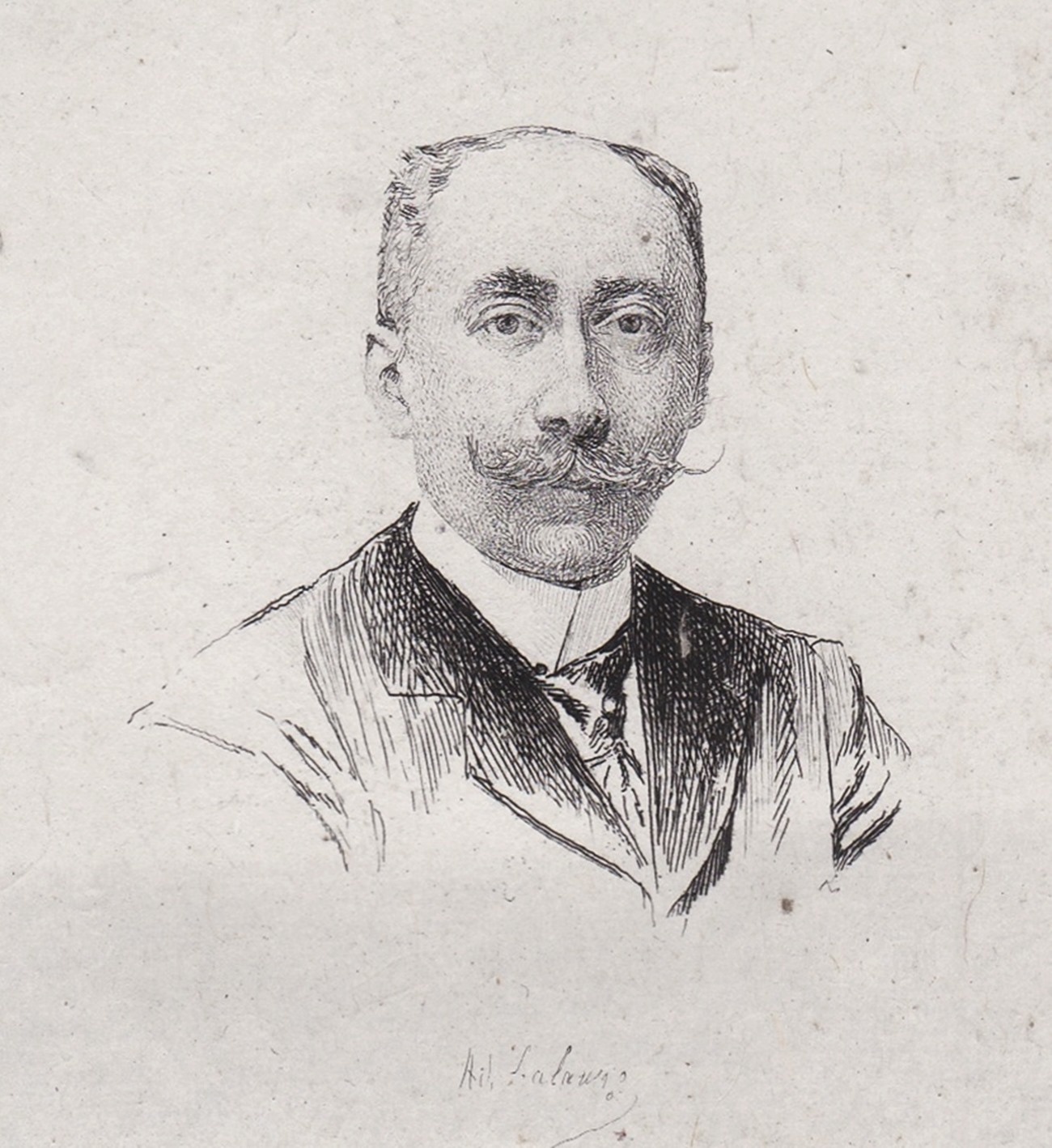 Albert Vandal (1853-1910) historian historien Historiker Portrait ...